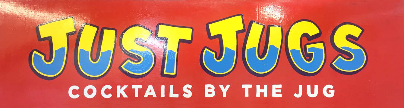 Just Jugs Sign - Mission Graphic