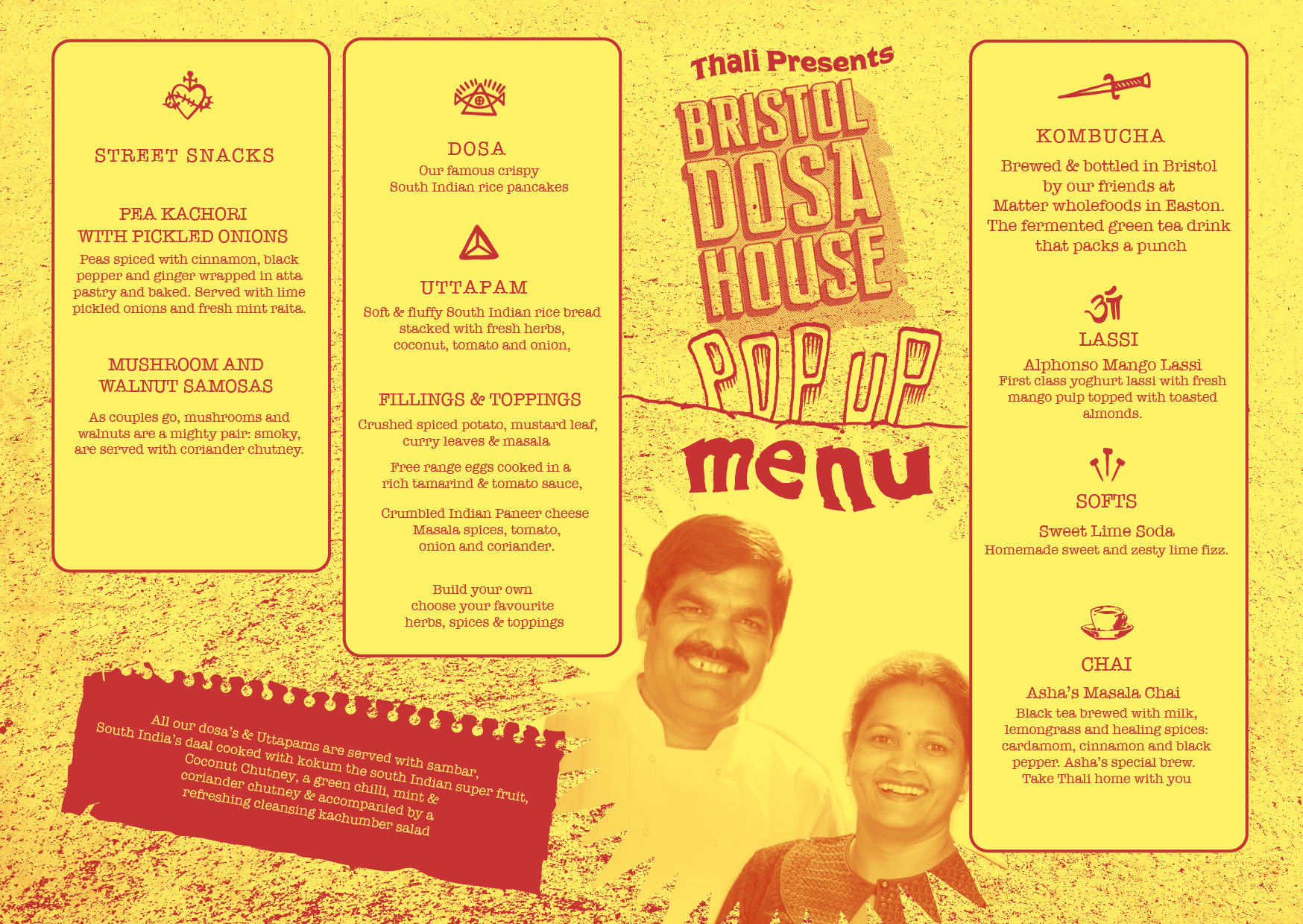 Bristol Dosa House - Mission Graphic