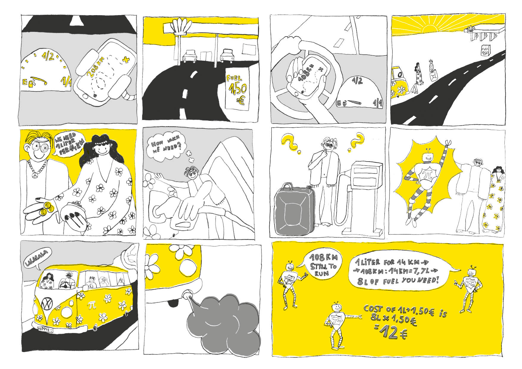 Math comics - marta. bilinska