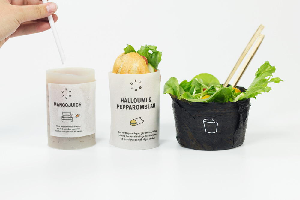 SYMBIO x EDIBLE PACKAGING - visual com