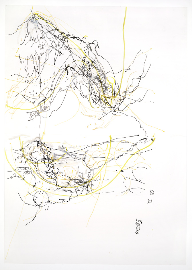 Aerial drawings - Claude Heath