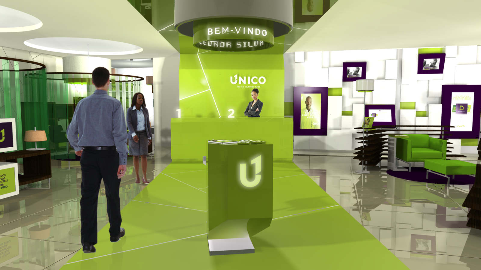 BANCO ÚNICO - restyling branches, Mozambique Group work - Leonor Dias ...