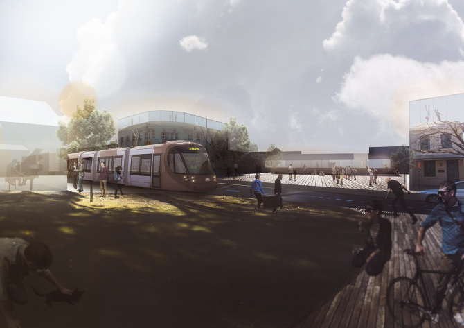 Surry Hills Light Rail x School - patanant