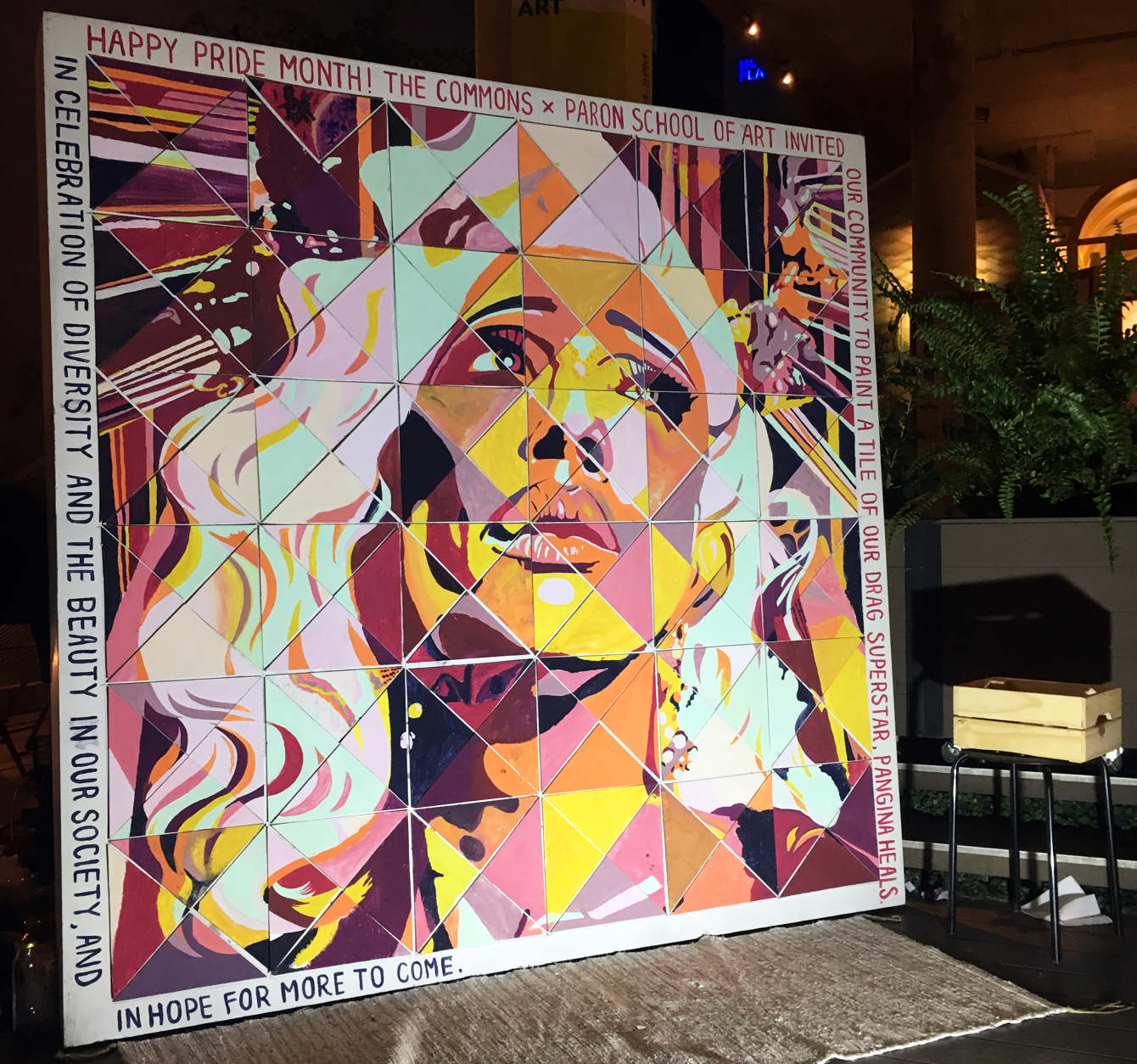 The Commons Community Art Mural - Araya Boonbandansook