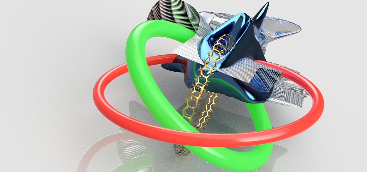 Spaceship Fusion 360 sculptures - davidberrebi.com