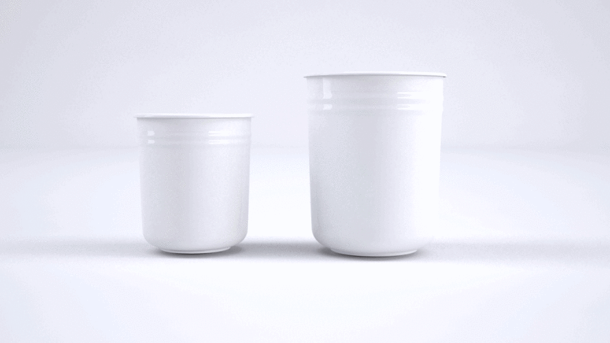 plastic thermoforming cup - Marika Kyriakidou
