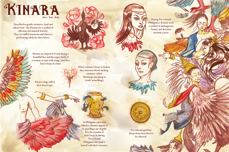 Engkanto: A Philippine Bestiary - Gennifer Wagayen Illustration
