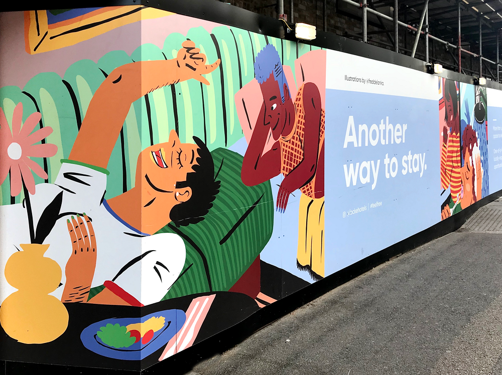 Locke Hotels - Hoarding - FreddeLanka