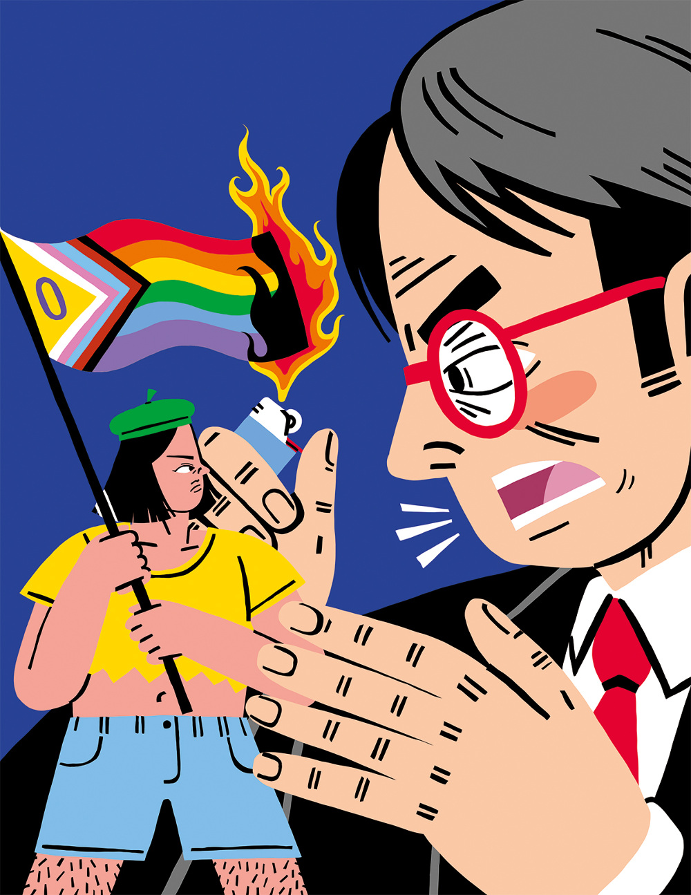 The World Today-Magazine Cover - FreddeLanka