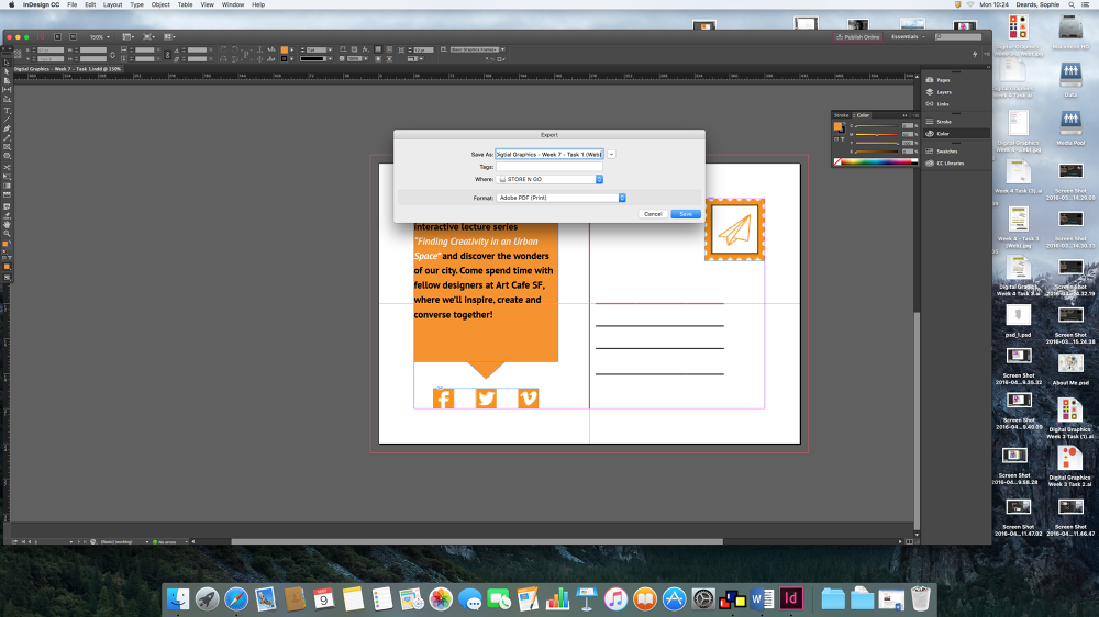 Making Postcard Prints in Adobe InDesign - Cinemablography