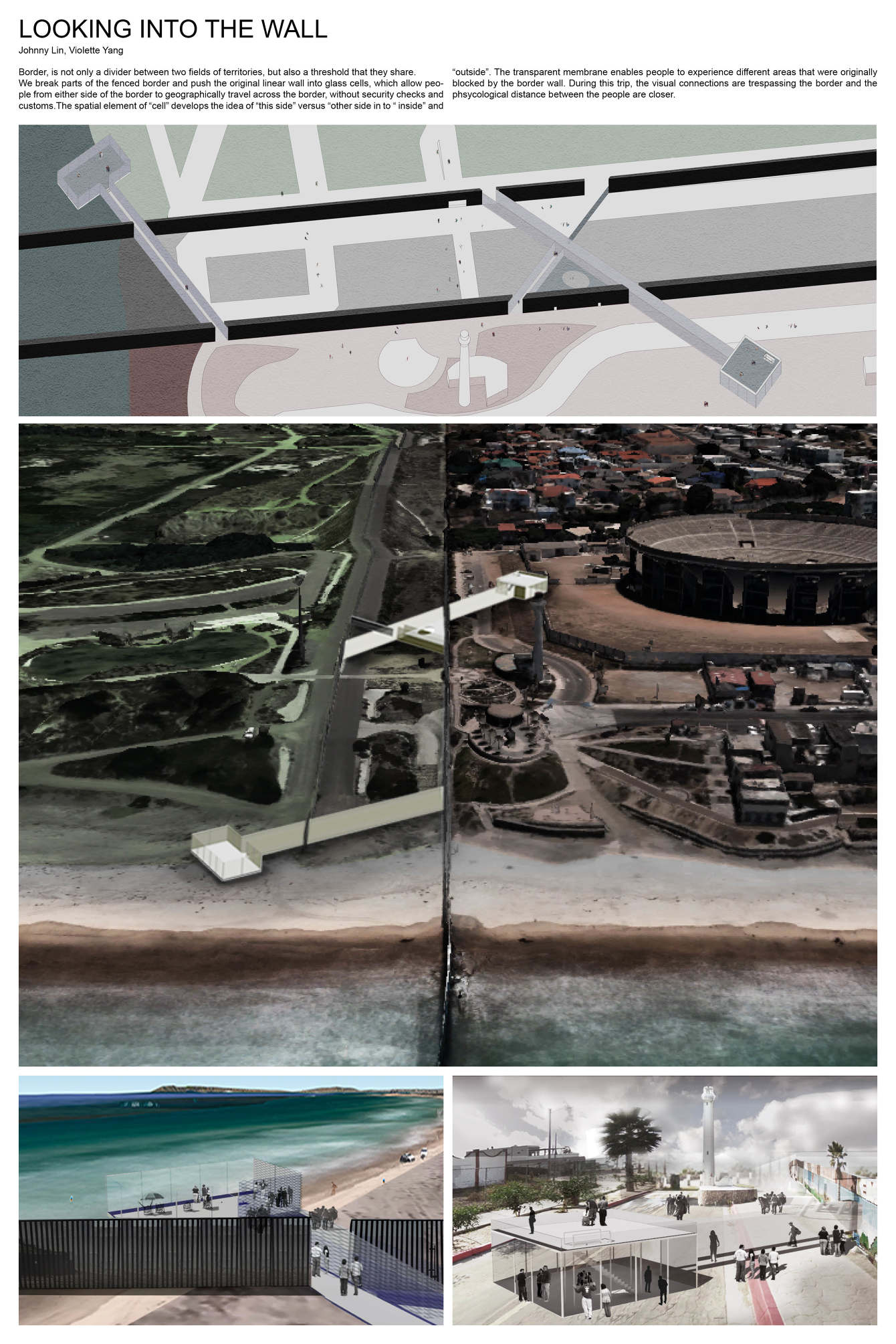 Unwall The Border - Junqing Yang. Violette