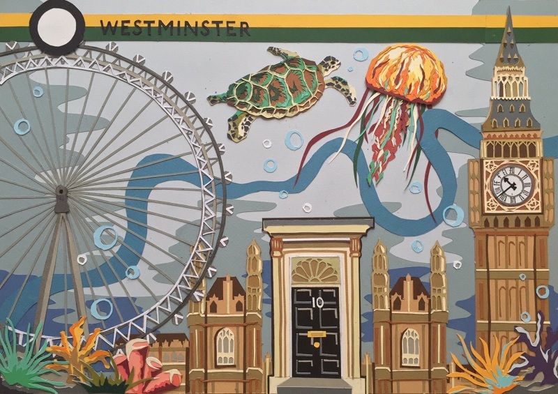 London Underground Book - Lydia Hopwood Illustration