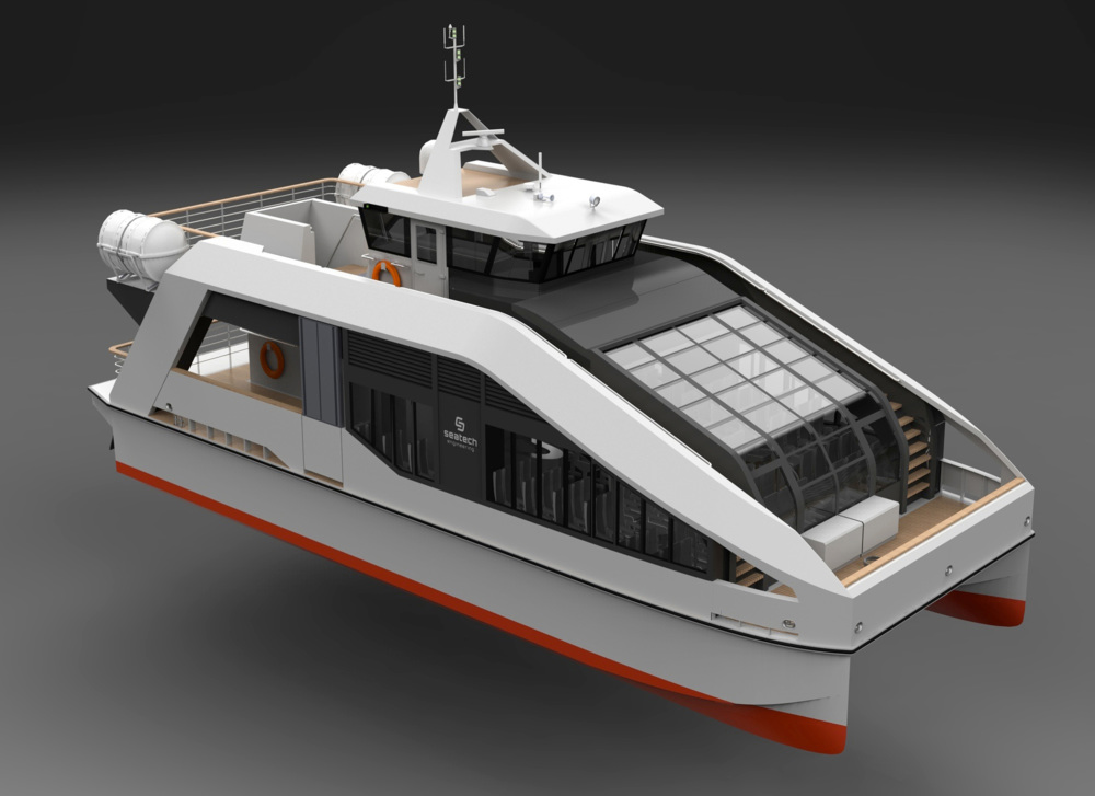 Shallow Water Passenger Vessel - Karolina Horn