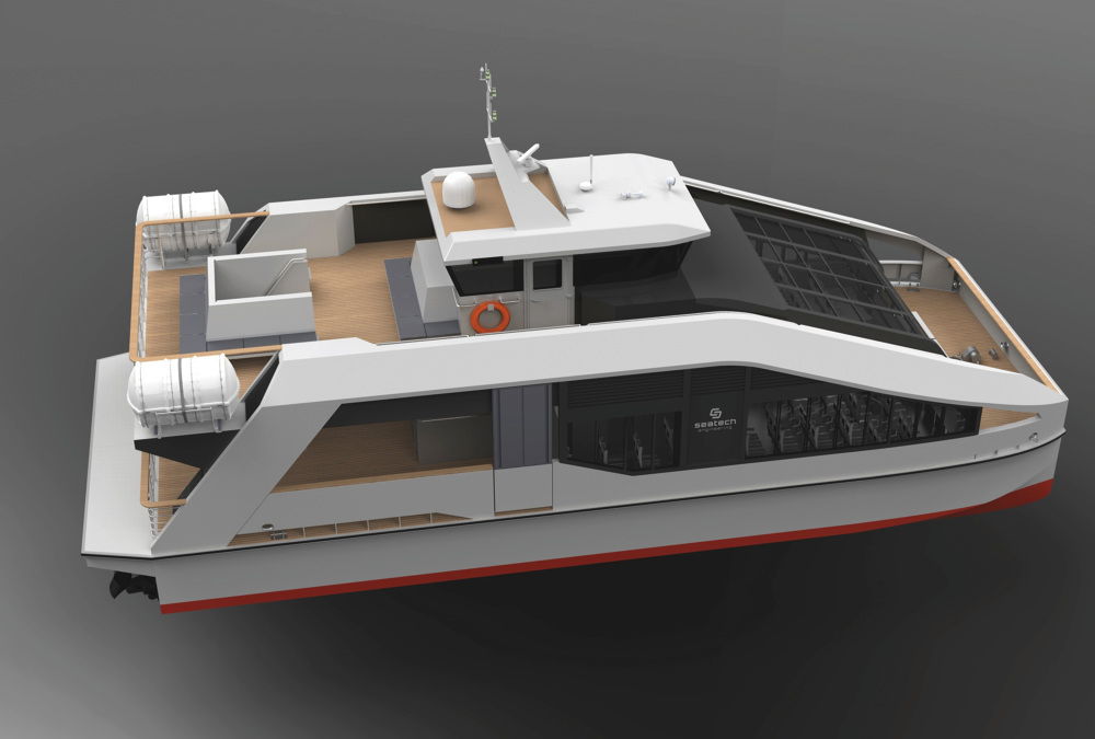 Shallow Water Passenger Vessel - Karolina Horn