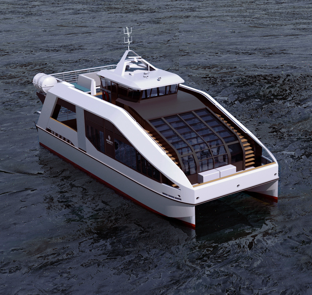 Shallow Water Passenger Vessel - Karolina Horn