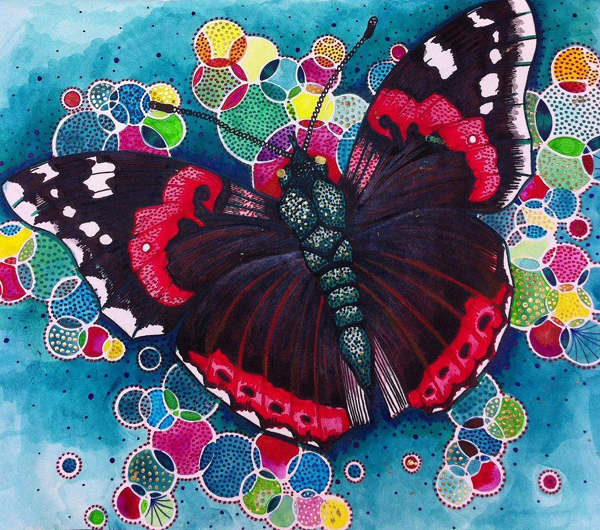 Paintings - Sarah Page Surface Pattern Design