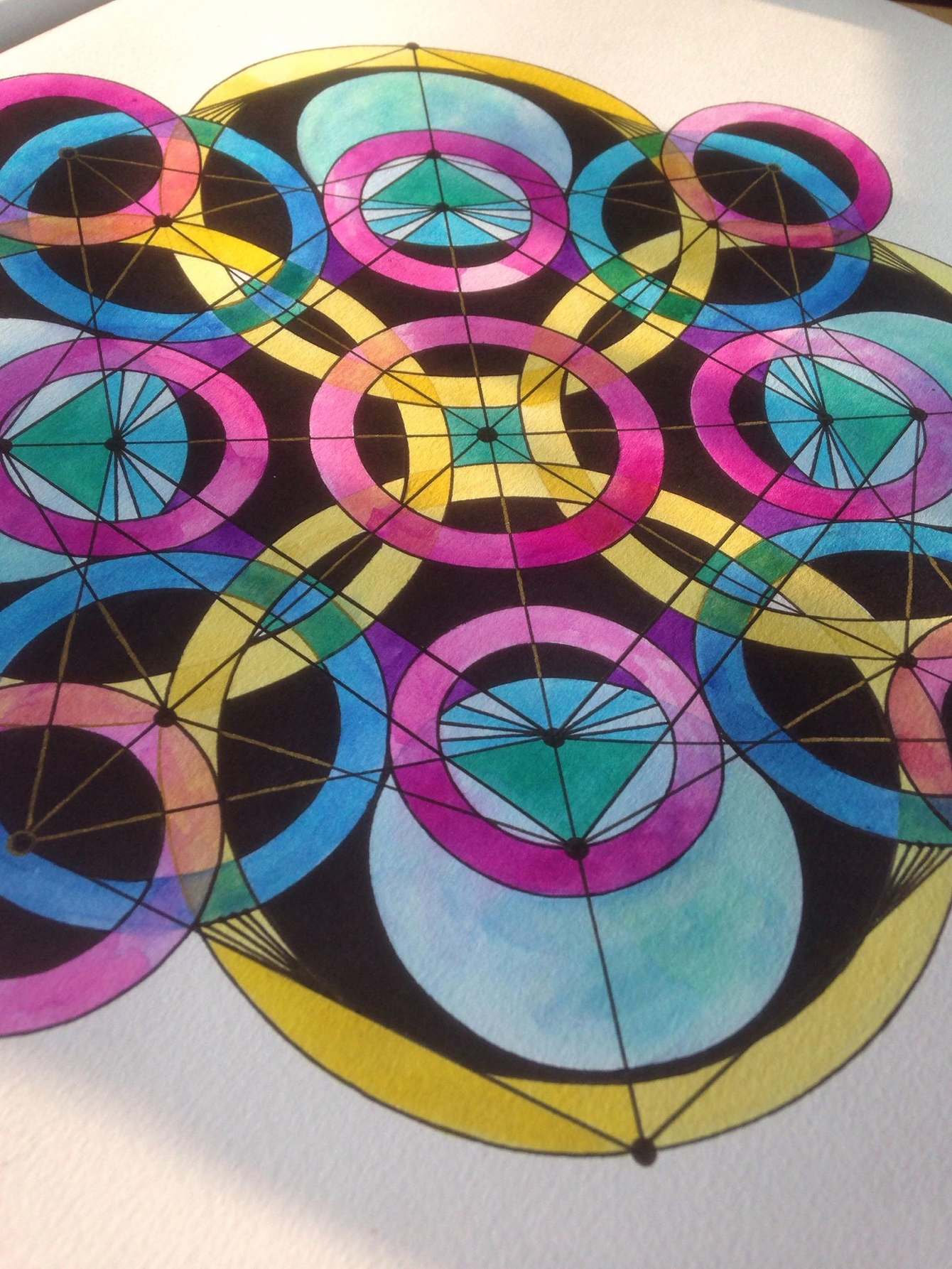 Mandala - Sarah Page Surface Pattern Design