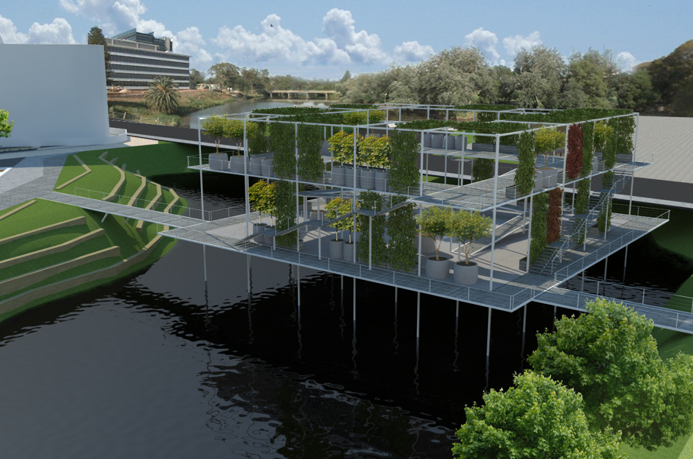 Parramatta Green Cube - 1/1 Landscape + Architecture