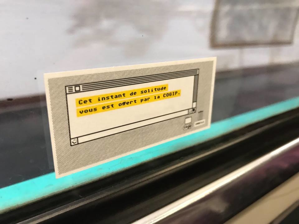 COGIP - Stickers à caractère informatif - Thomas Poirrier