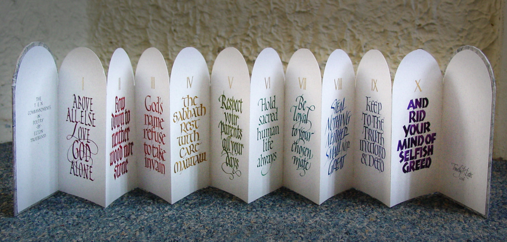 GALLERY - Timothy R. Botts Calligraphy