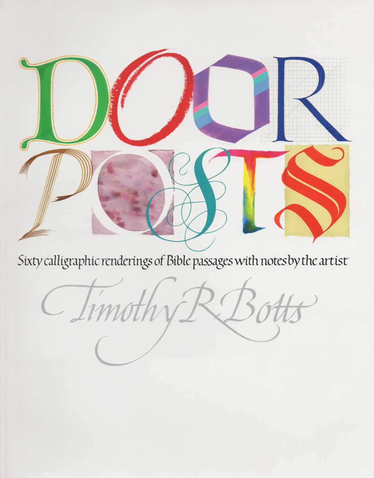 BOOKS - Timothy R. Botts Calligraphy