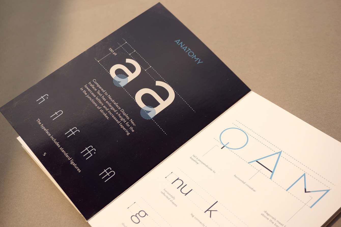 Neutraface - Type Specimen Booklet - Quynh Tran