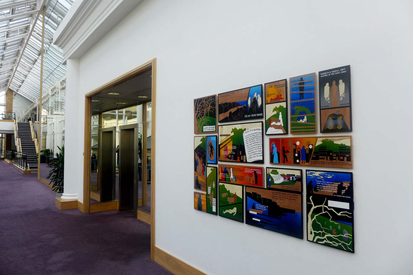 Milk on Wood - Holly Muir