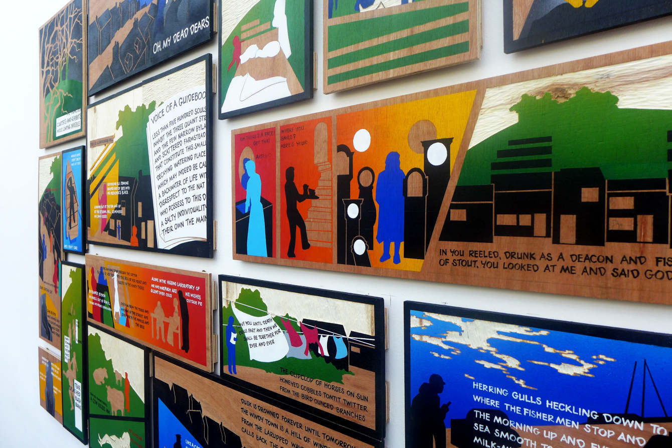 Milk on Wood - Holly Muir