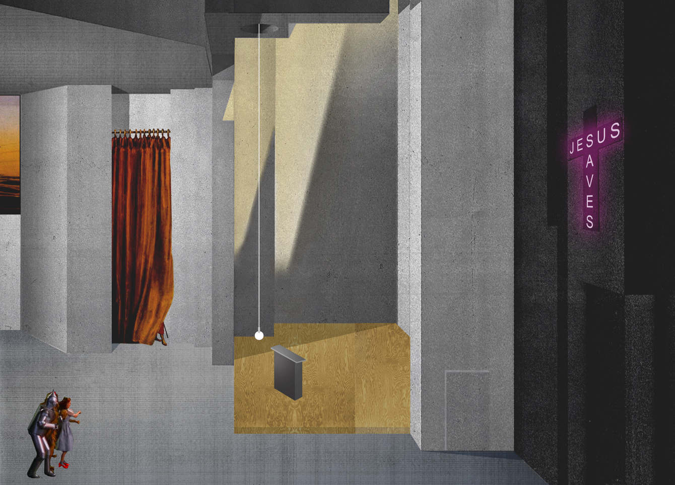 Transfiguration of Boullee's Project for a Palace of Justice - paulmosley