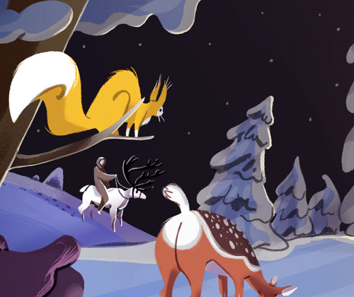 Animals of Siberia - Sweet and Sour Illustrations by Irina Shi