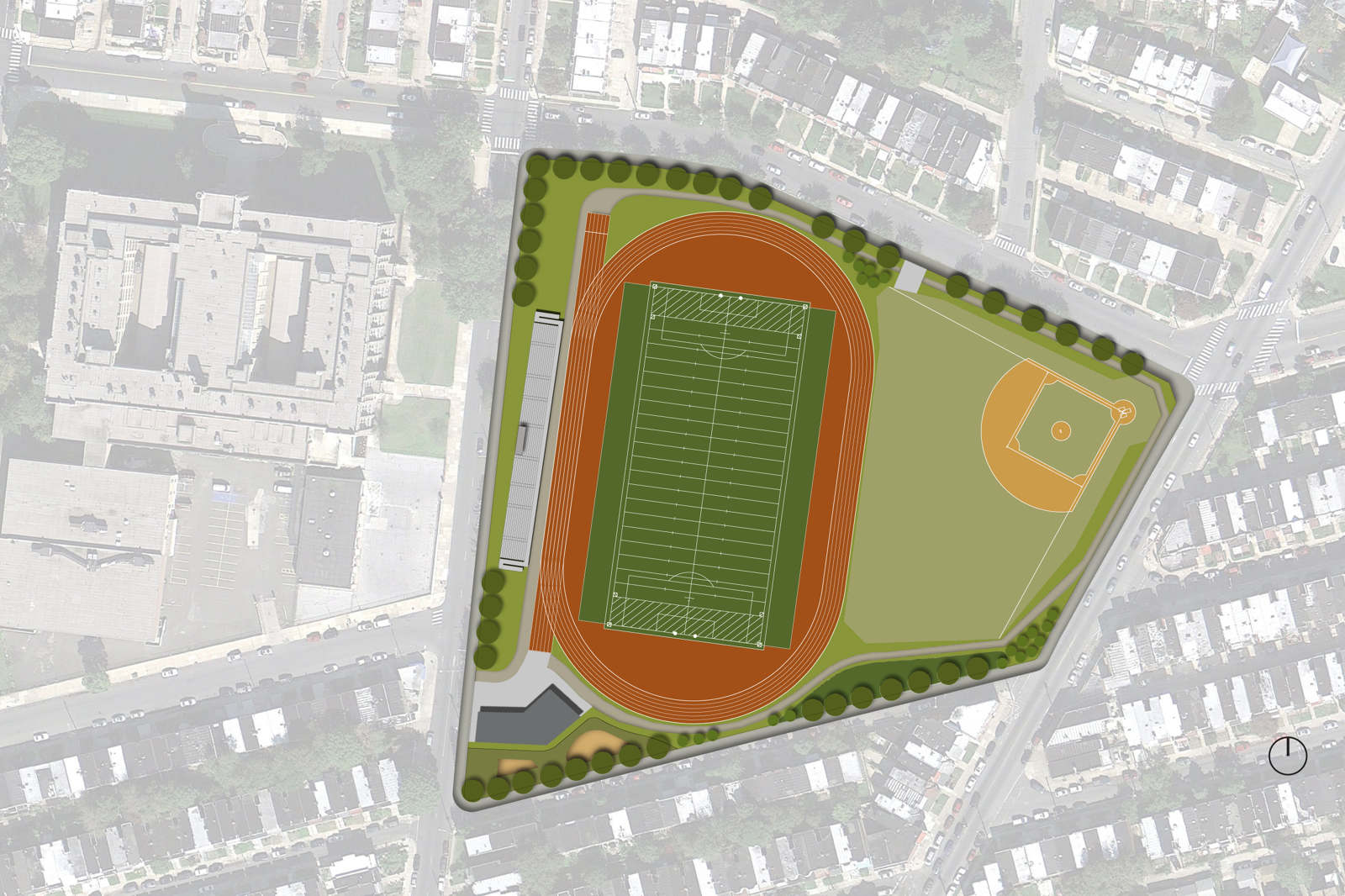 Olney Charter High School Athletic Facility - Ramla Benaissa Architects