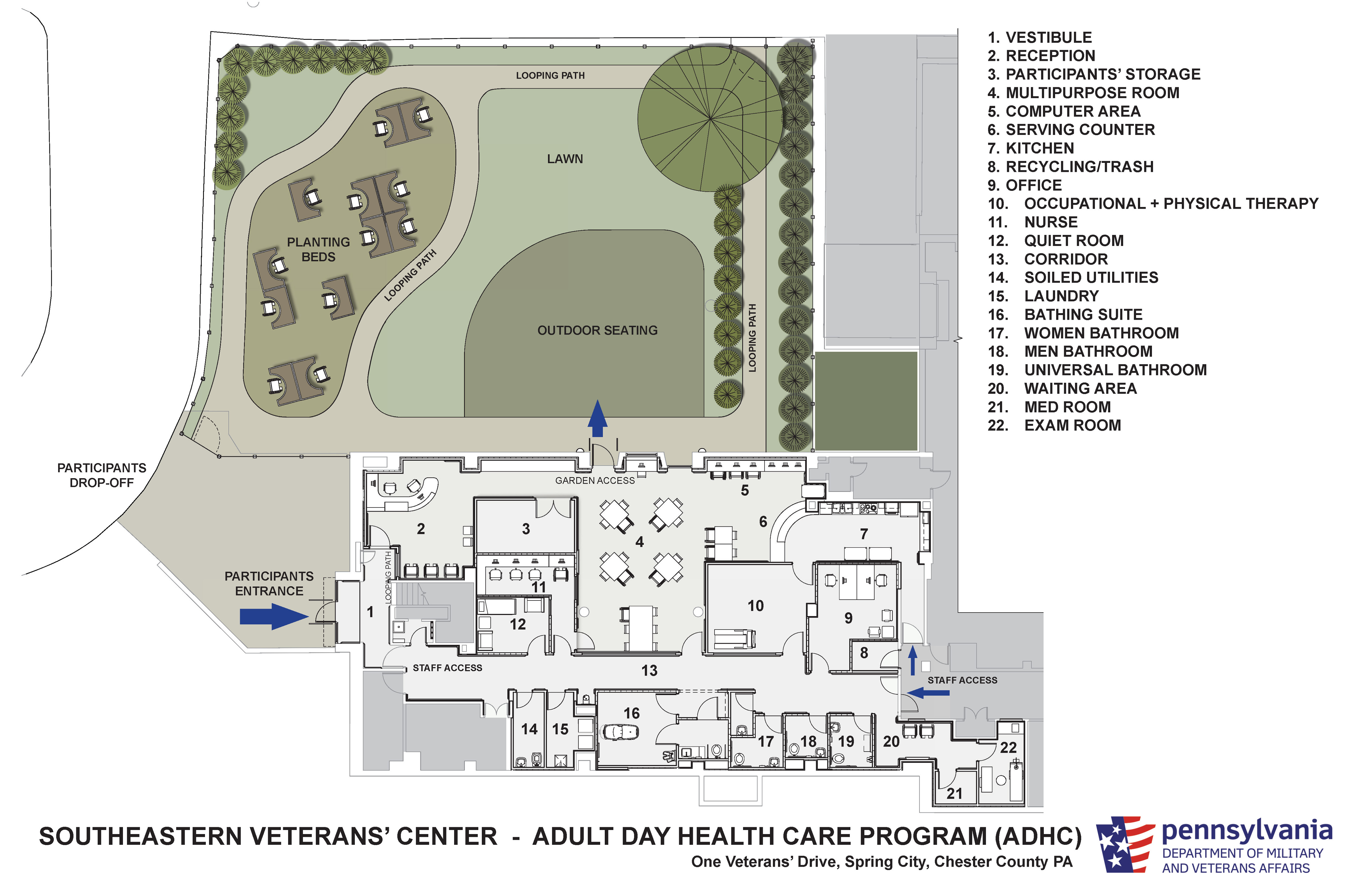 Southeastern Veterans' Center - Ramla Benaissa Architects