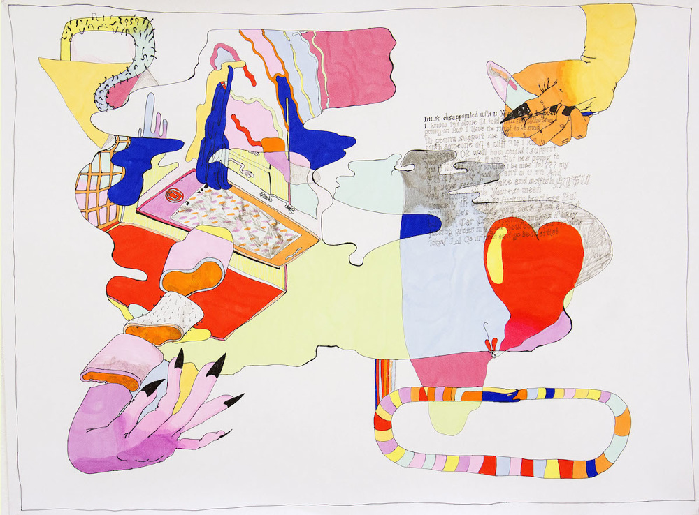 big wacky memory drawings - ELAINE HSU