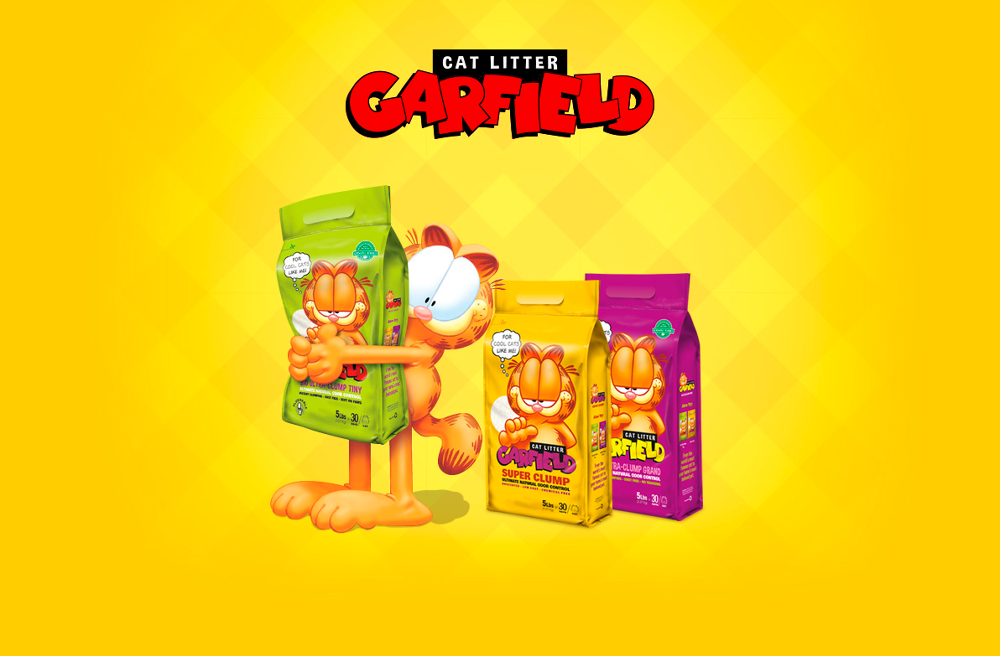 Garfield Cat Litter - Rodrigo Design