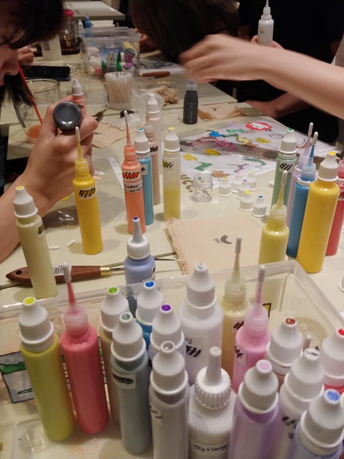 Jelly paint class - SOOMIN YANG