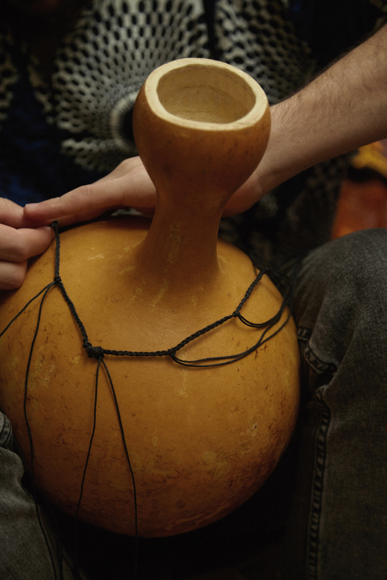 The Xekerê or Agbê. - The craft of West African instrument-making