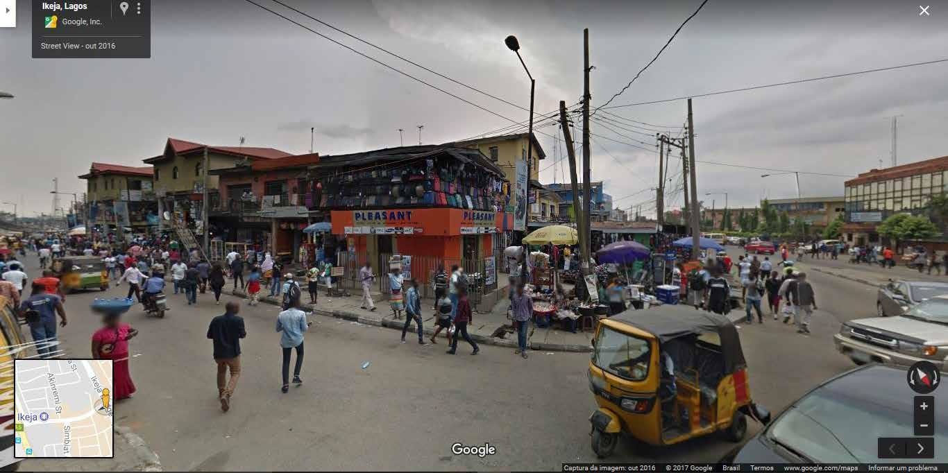 Ikeja Computer Village - some little oasis of fatality