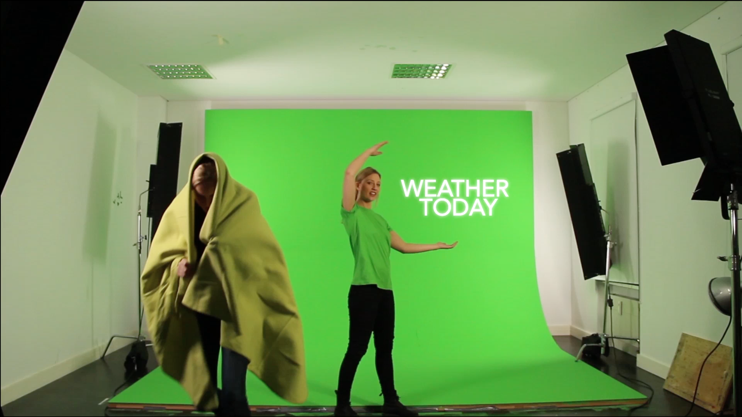 Weather Today // Green Screen - Sacha Alexandra Pharaon