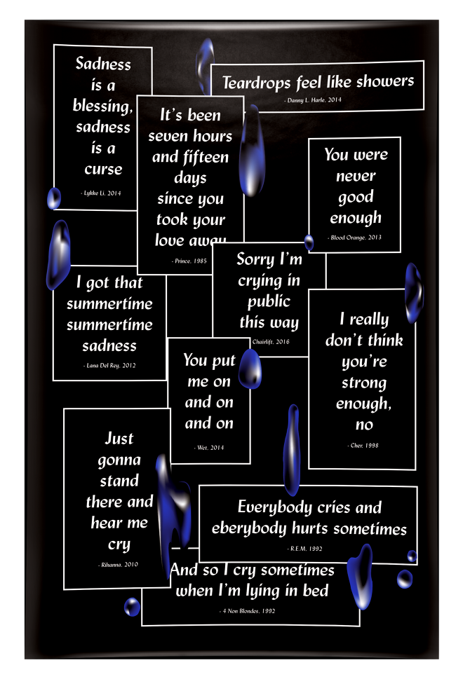 Sad Posters - Sadness (and Other Tragedies) as an Aesthetic