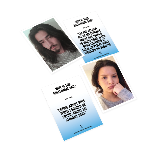 Why Is This Millennial Sad? - Sadness (and Other Tragedies) as an Aesthetic