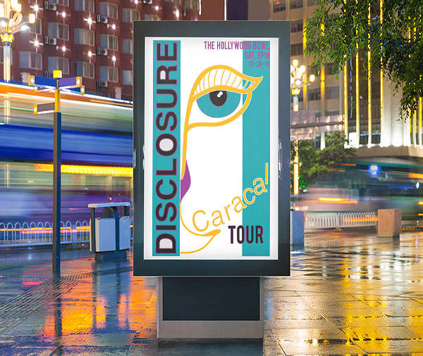 Disclosure Caracal Tour Posters - D Den