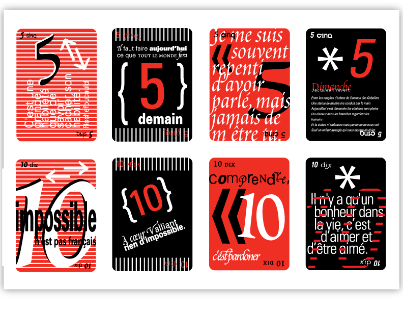 Typography Cards - Making and Designing