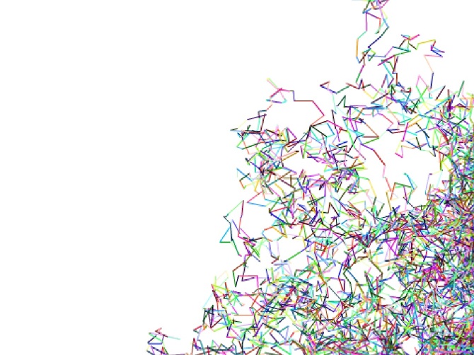 Line Paintings - Lucie Delafeille Art