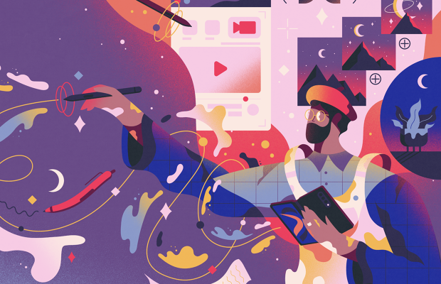 Summer Show Poster - Jake Williams Illustration