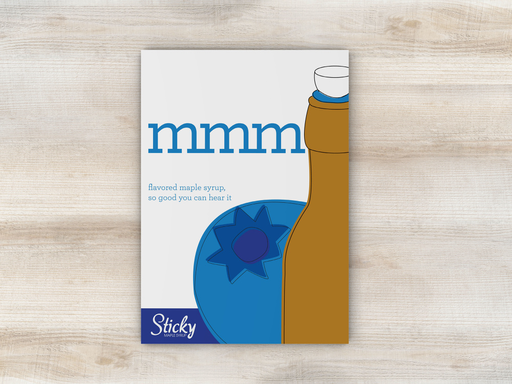 Sticky Maple Syrup Ads - Liz E. Lerman