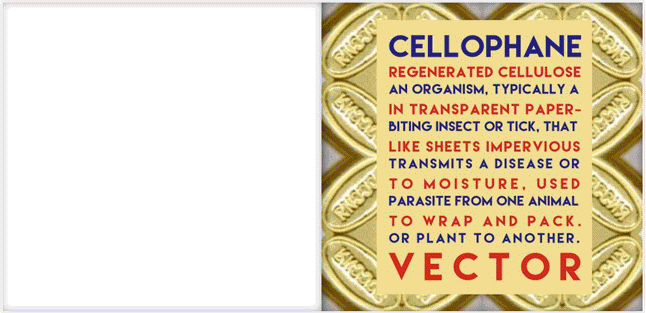 Cellophane Vector - Andrew Mount
