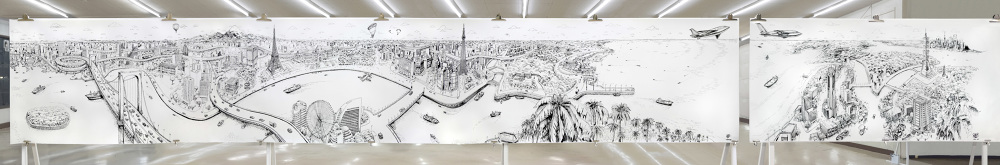 EXPANDING DRAWING - Thomas Dartigues aka Decktwo