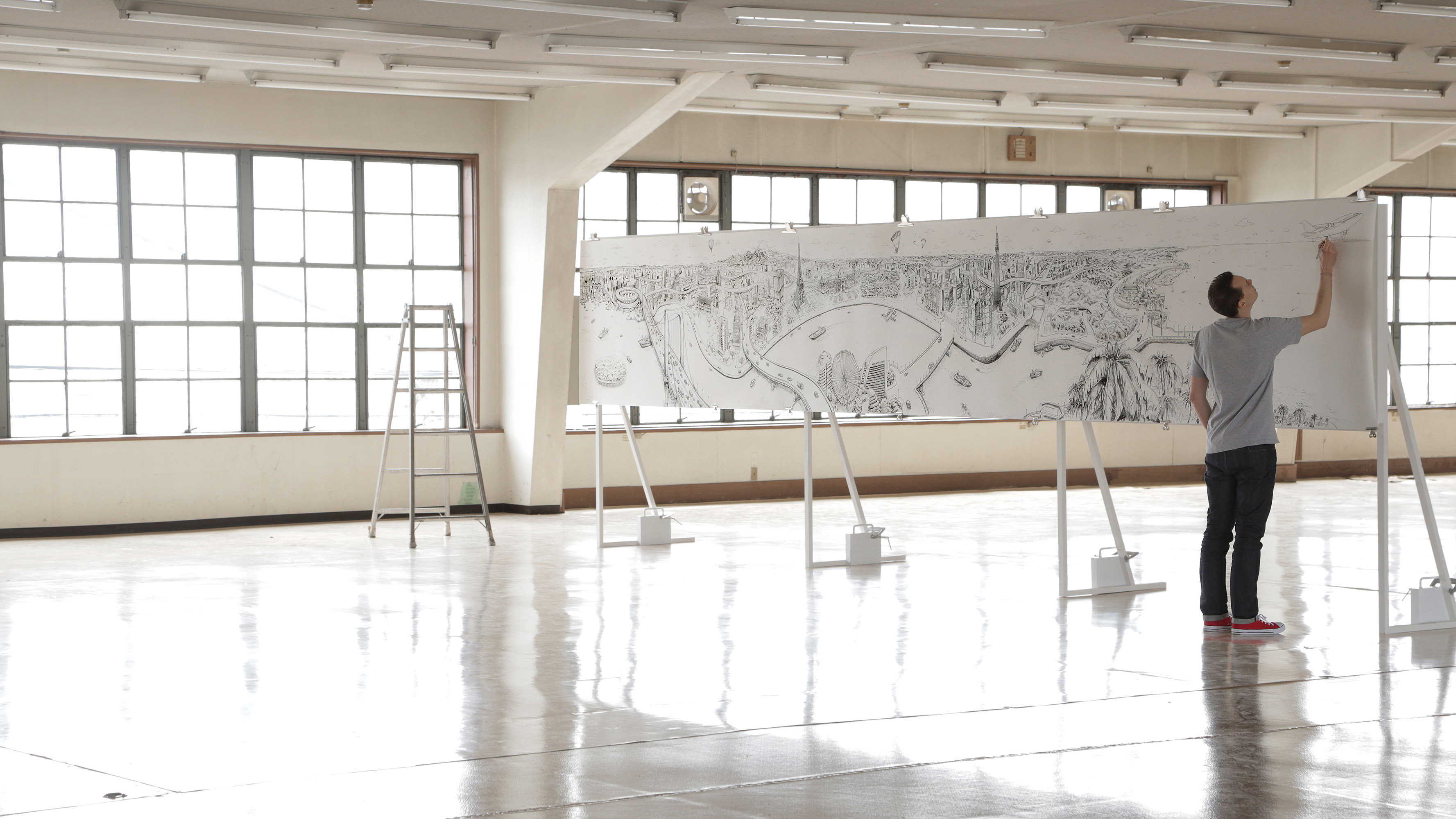 EXPANDING DRAWING - Thomas Dartigues aka Decktwo