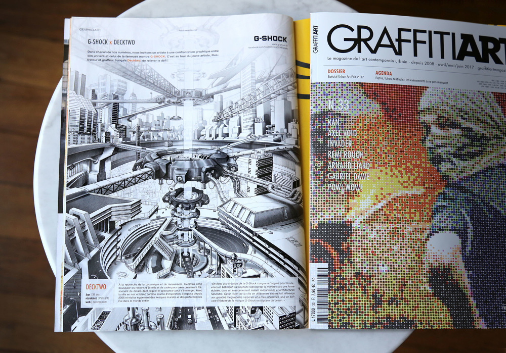 GRAFFITI ART MAGAZINE - Thomas Dartigues aka Decktwo