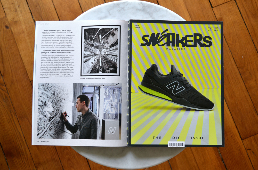 SNEAKERS MAGAZINE - Thomas Dartigues aka Decktwo